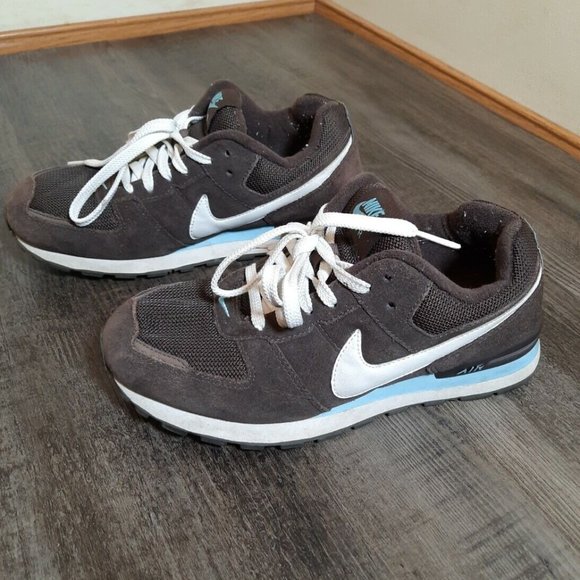 Nike | Shoes | Mens Nike Air 5080 Pahb Brown Leather Sneakers Size 75 ...